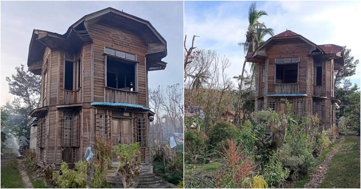 Despite Typhoon Odette, this Ancestral House remains standing | Proud ...