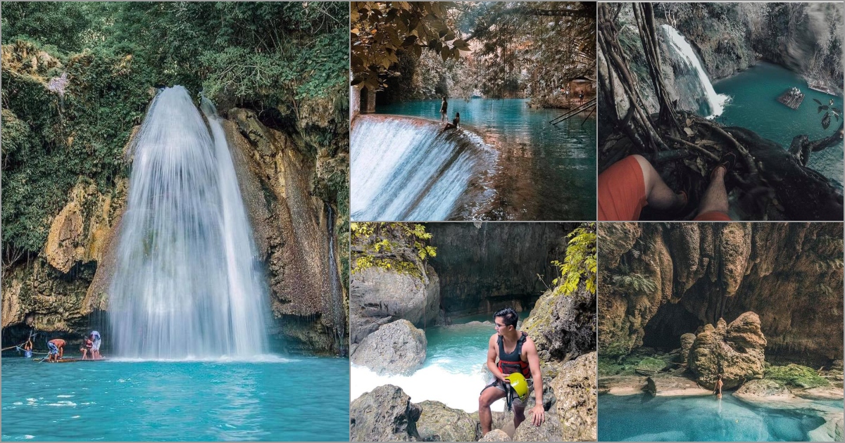 Experience the cold waters and get lost with nature of Kawasan Falls in ...